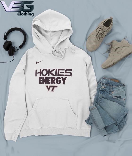 Official Virginia Tech Hokies 2024 On-Court Bench Energy T-Shirt ...