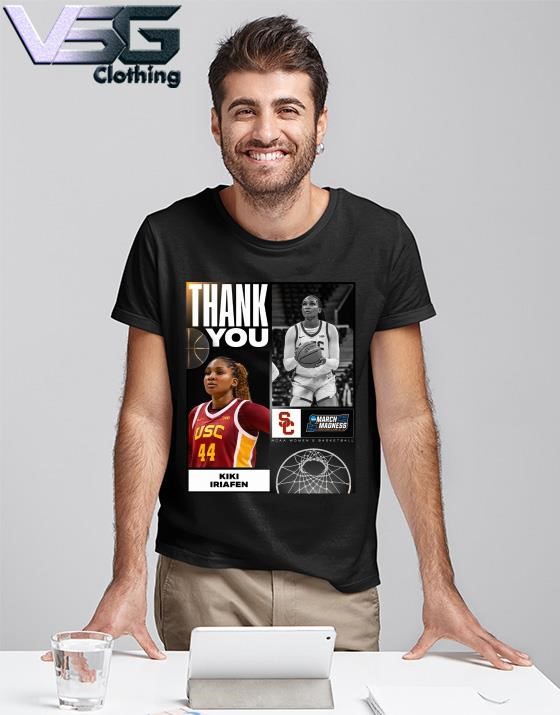 Kiki Iriafen USC Trojan 2025 NCAA Women's Basketball Thank You March ...