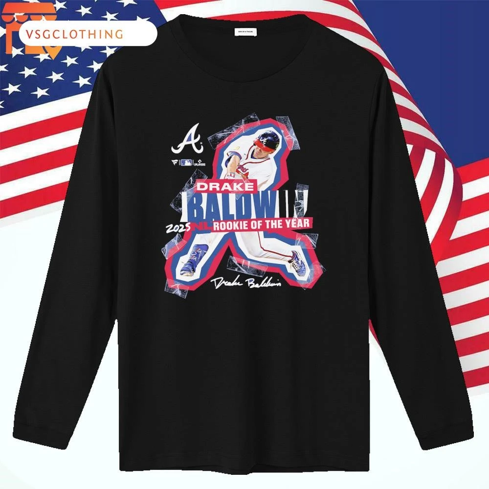 Official Drake Baldwin Atlanta Braves 2025 National League Rookie of ...