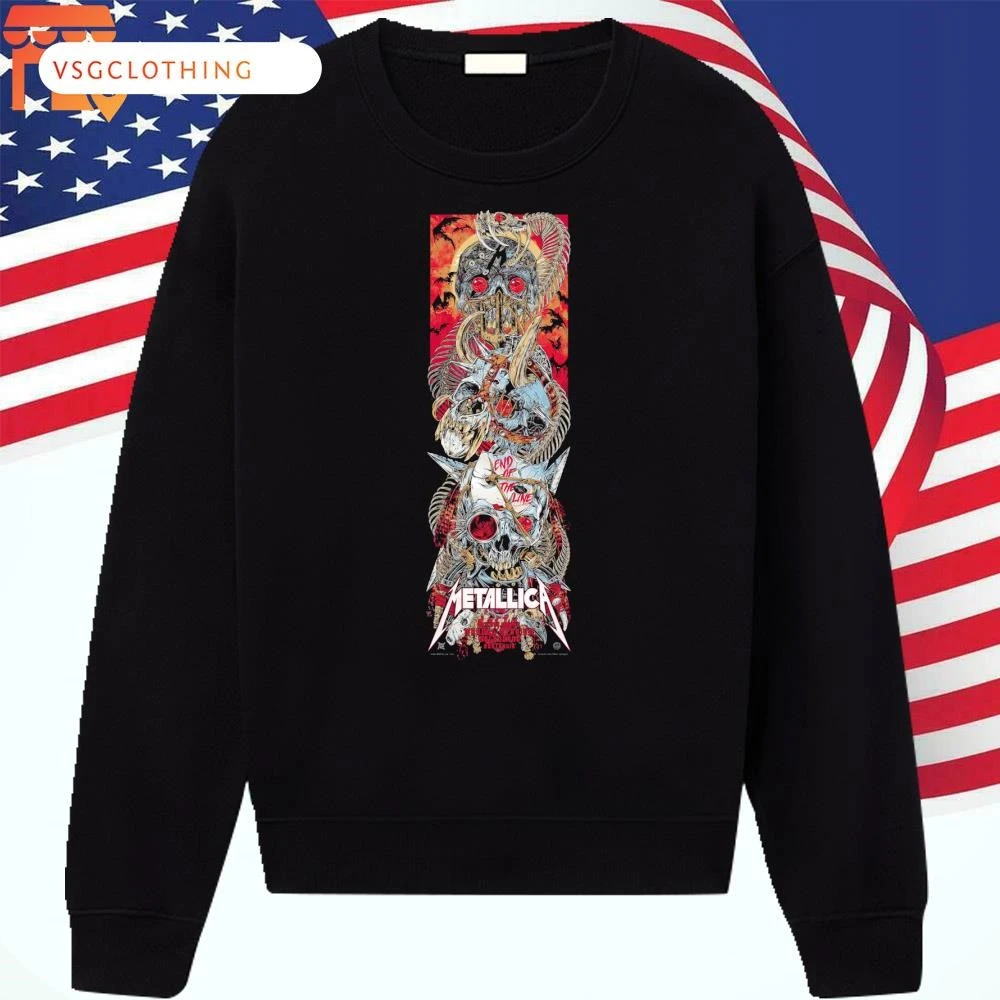 Official Metallica Art Rhys Cooper M72 Melbourne November 8 2025 Snake skeleton Unisex T-Shirt ...