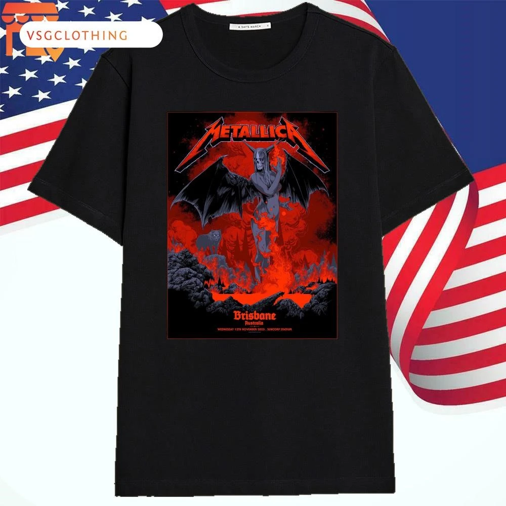 Official Metallica M72 Brisbane Pop Up Shop Tee By Ken Taylor On ...