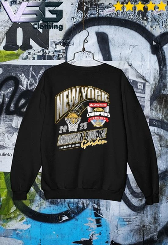 Official New York 2025 Madison Square Garden State Farm Champions T ...